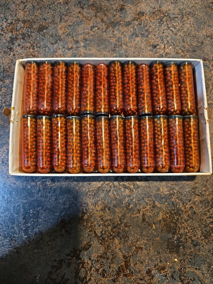Box of 50 Thompson Center .44 Cal Hot Shot Capsules 6 shot size Vintage ...