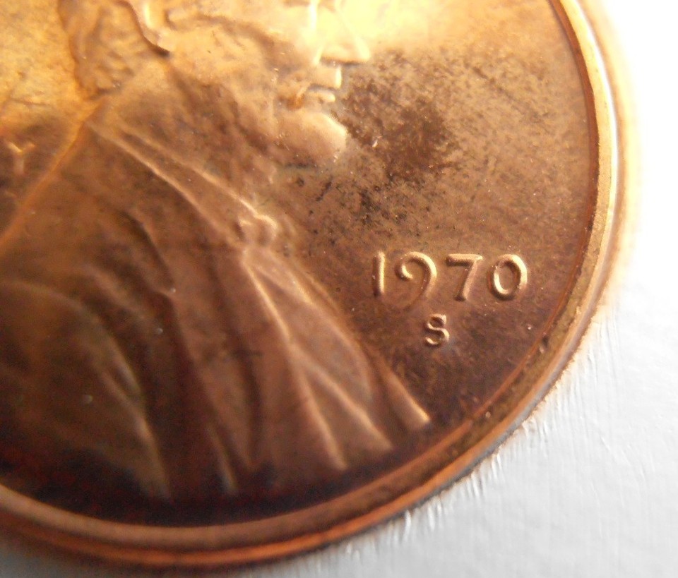 1970 S SMALL DATE Lincoln Cent, BU RB (70SSD4) FREE SHIPPING | eBay