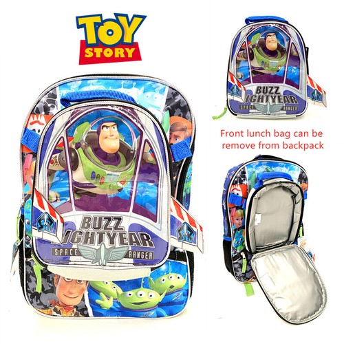 NEW TOY STORY BUZZ LIGHTYEAR PRESCHOOL KINDERGARTEN SCHOOL SHOULDER ...