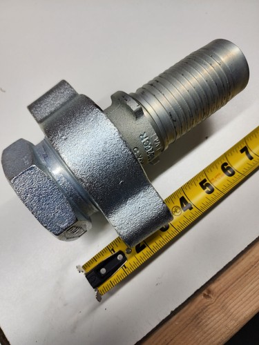 Dixon GF81 2" Complete Female Boss Ground Joint Plated Iron Coupling w ...