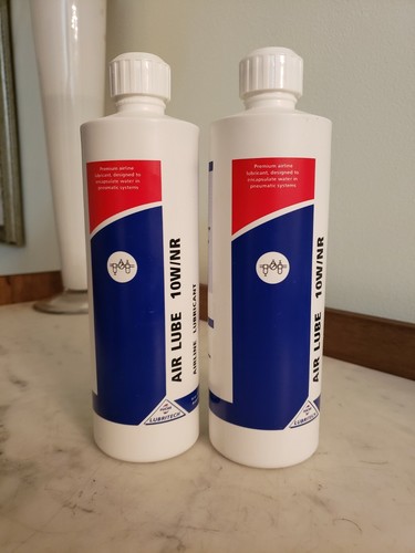 ENG-FUCHS AIRLINE LUBE 10W/NR25 VG22 10W OIL 2X1 PINT BOTTLE ENG RACING ...