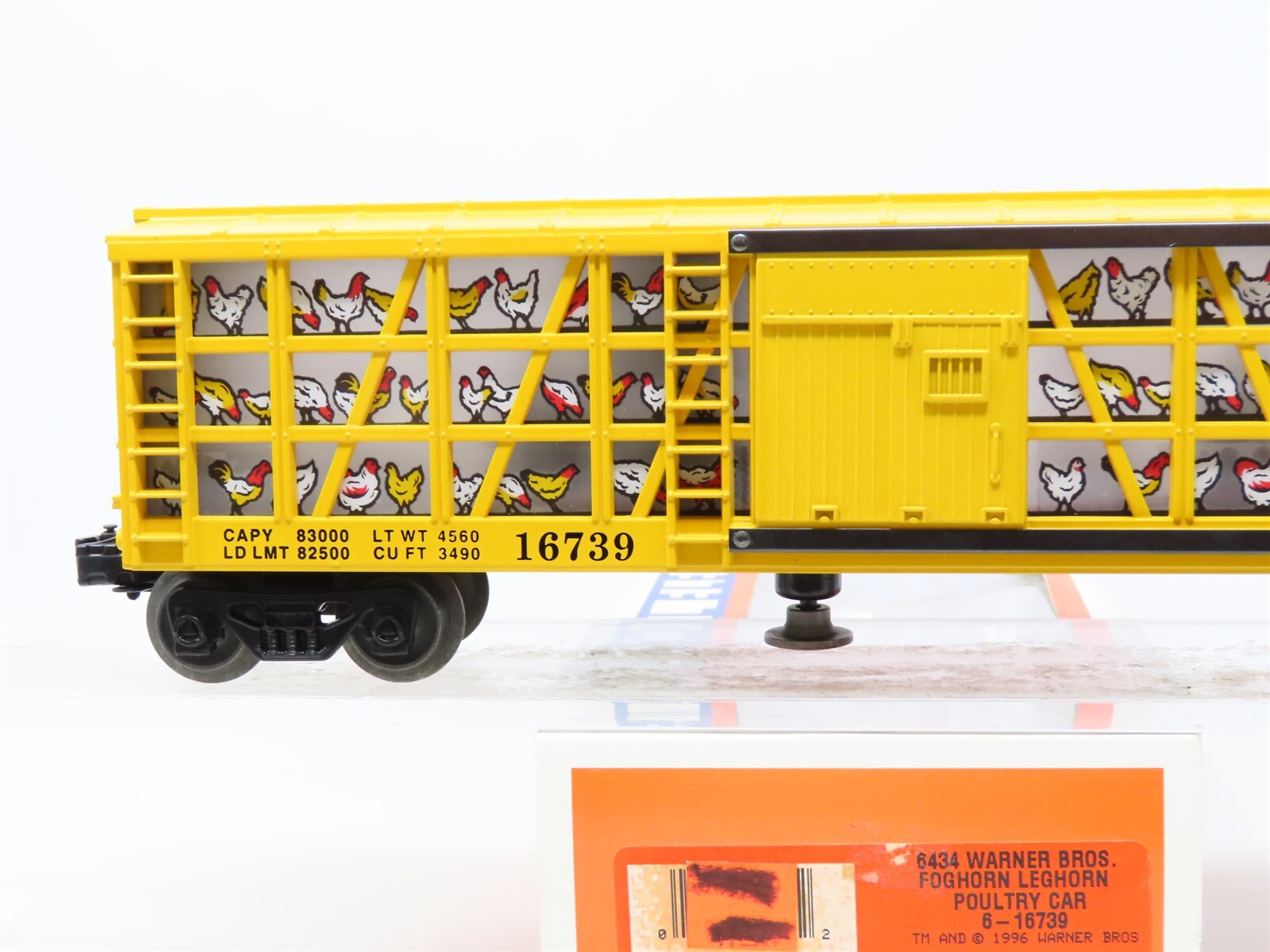 O Gauge 3-Rail Lionel 6-16739 Foghorn Leghorn 6434 Operating Poultry ...