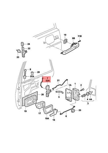Genuine Relay Lever Left Right VW Seat SKODA BORA CLASICO Jetta ...