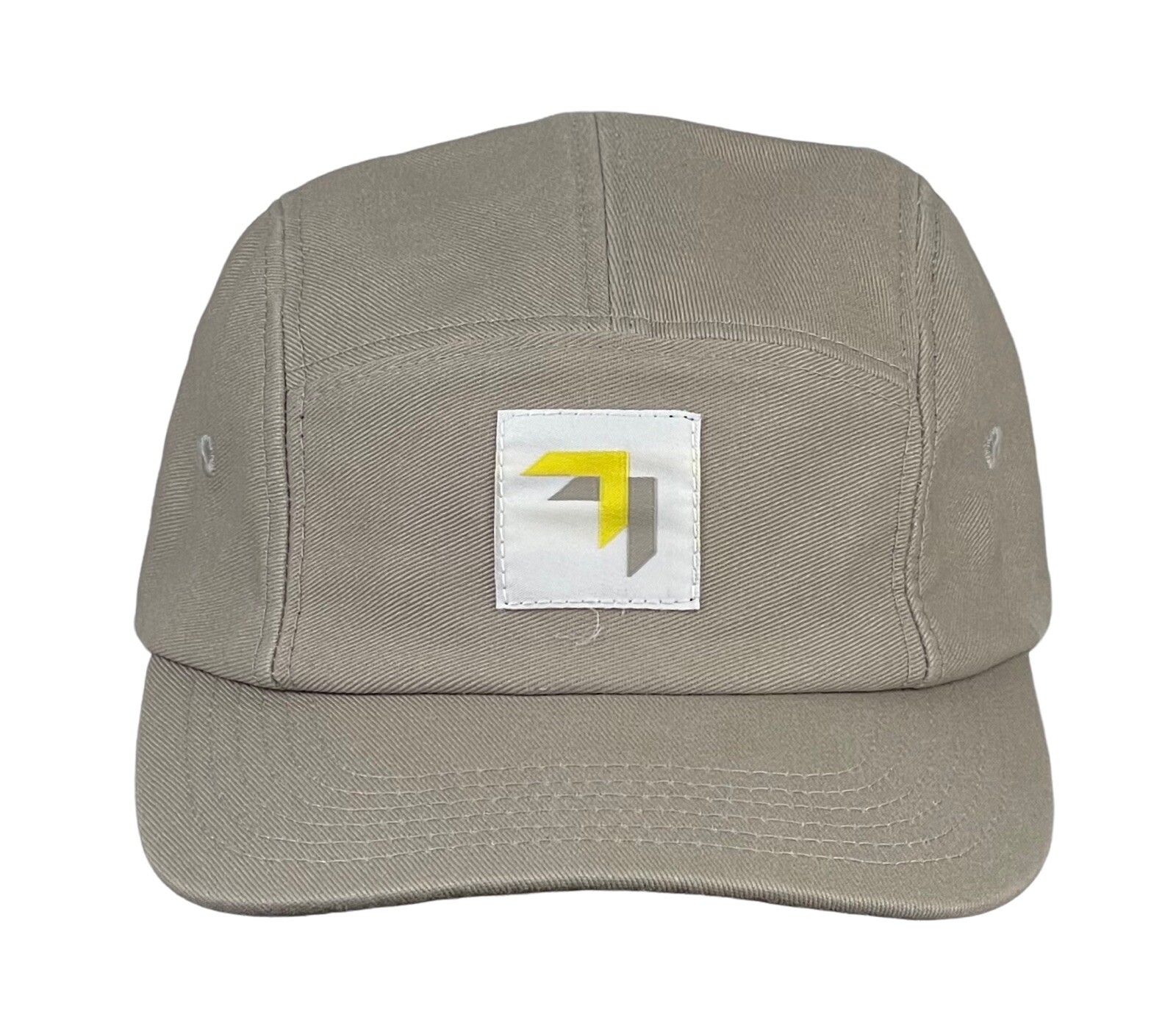 Google Project WIng Beige 5 Panel Strapback Hat Logo … - Gem