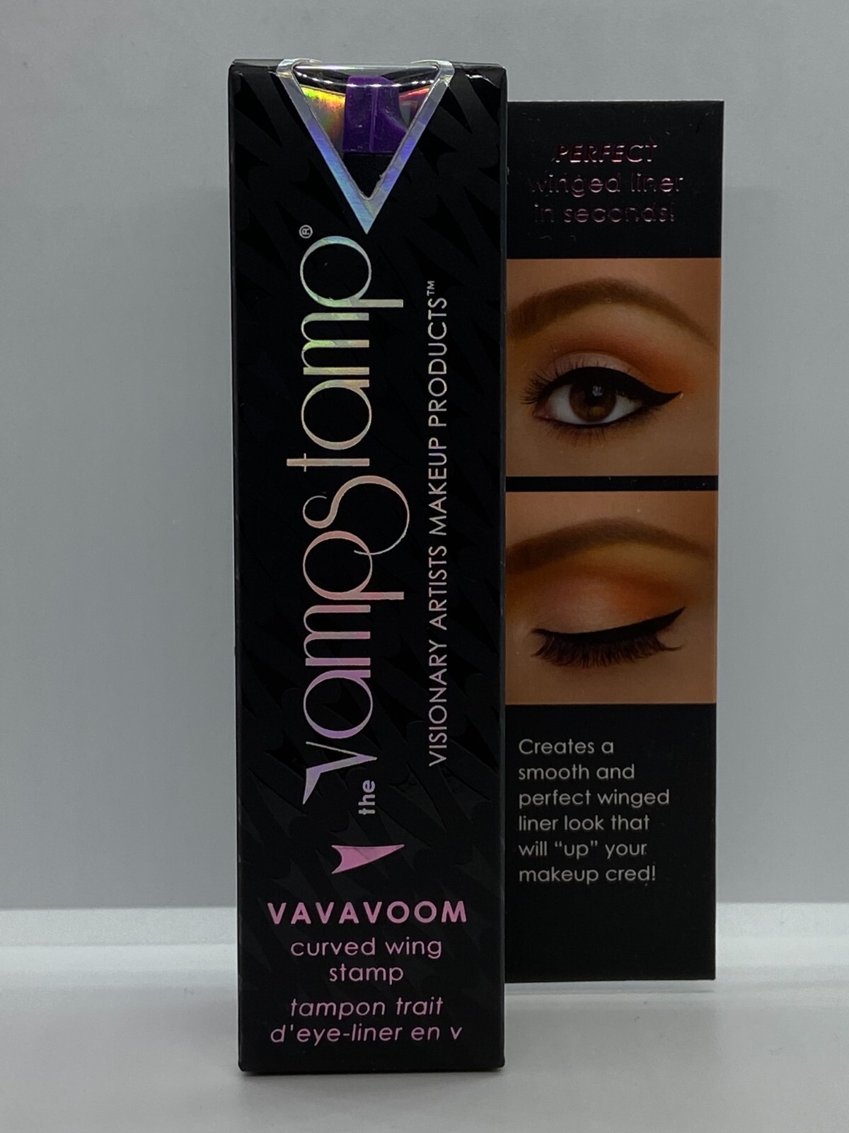 The Vamp Stamp Vavavoom Curved Wing Stamp Eyeliner Kitten Fin BNIB | eBay
