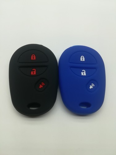 2*Silicone Remote Key cover For Toyota Highlander Sequoia Sienna Tacoma ...