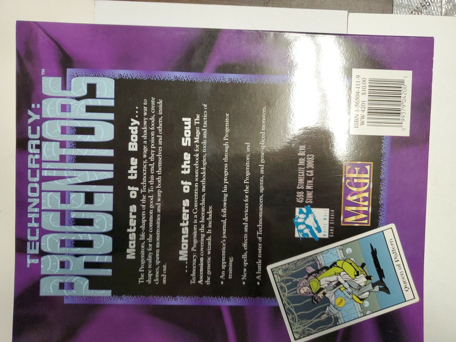 Mage The Ascension RPG Technocracy Progenitors SC White Wolf Ww4201 for ...