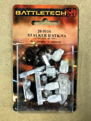 Battletech Miniatures - Stalker II STK-9A - 20-5116 - Iron Wind Metals ...