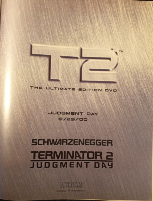 T2 TERMINATOR 2 release SCHWARZENEGGR ORIGINAL (UNFRAMED) 2000 magazine ...