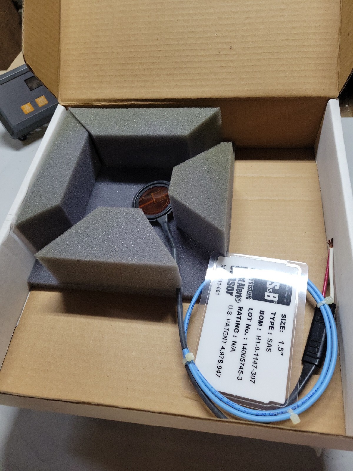 BS&B Burst Alert Sensor 1.5 Inch - BAS H1-0-1147-307 | Type SAS | EDMD ...