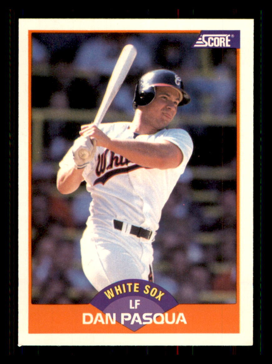 1989 Baseball 1989 Score Dan Pasqua Chicago White Sox #338 1 | eBay