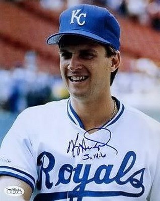 Kevin Seitzer Royals Signed Jsa Certed Sticker 8x10 Photo Autograph ...