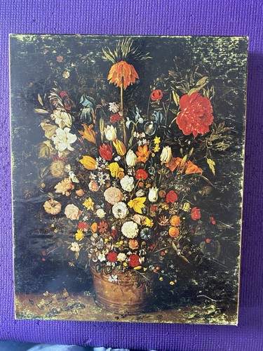 Vintage Springbok Puzzle Flowers In A Tub Complete | eBay