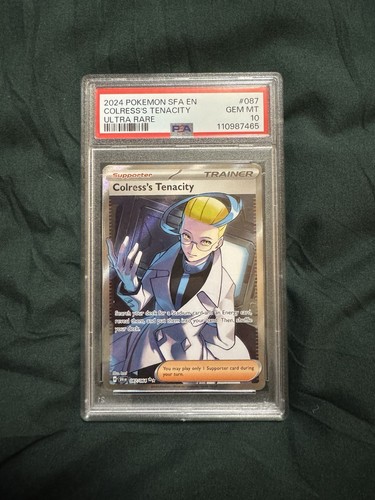 Colress's Tenacity Ultra Rare 087/064 English PSA 10 | eBay