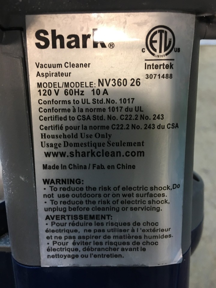 Shark NV360 Extension Wand Tube + Combination Tool Navigator Lift-Away ...