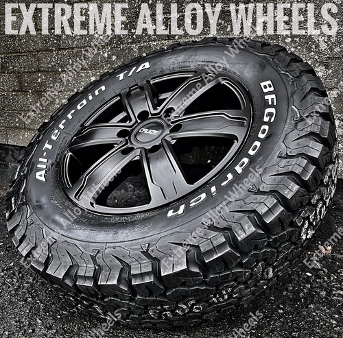 5x 16" Black Cobra Alloy Wheels Mercedes Sprinter 6x130 BF Goodrich All ...