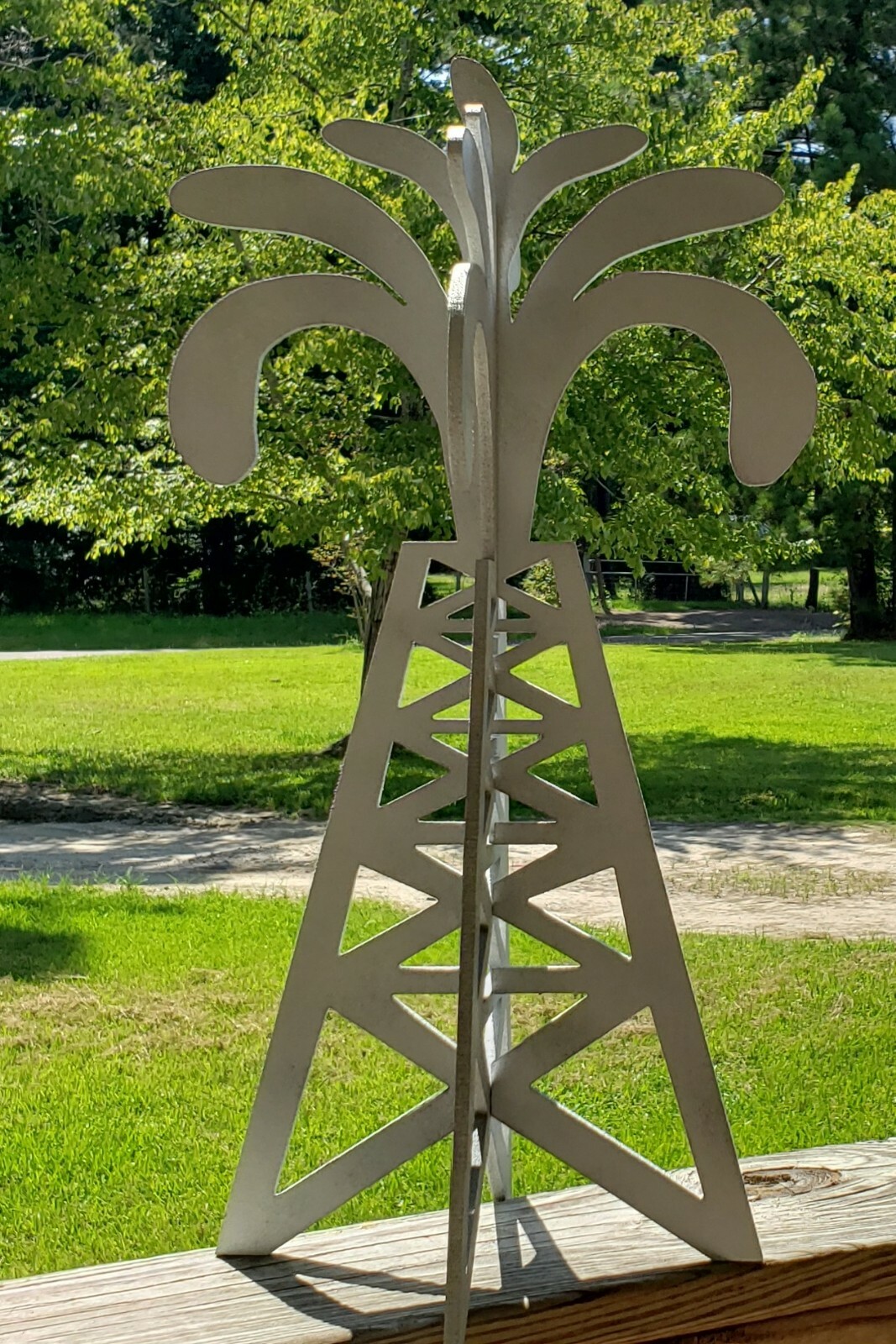 Oil Derrick Centerpiece, Oil Rig, Roughneck, Oil pumper, OTC Freestand ...