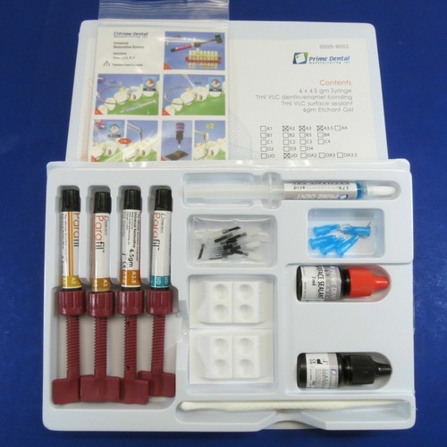Parafil Kit/ A2 A3 A3.5 UD Universal Restorative Composite Light Cure ...