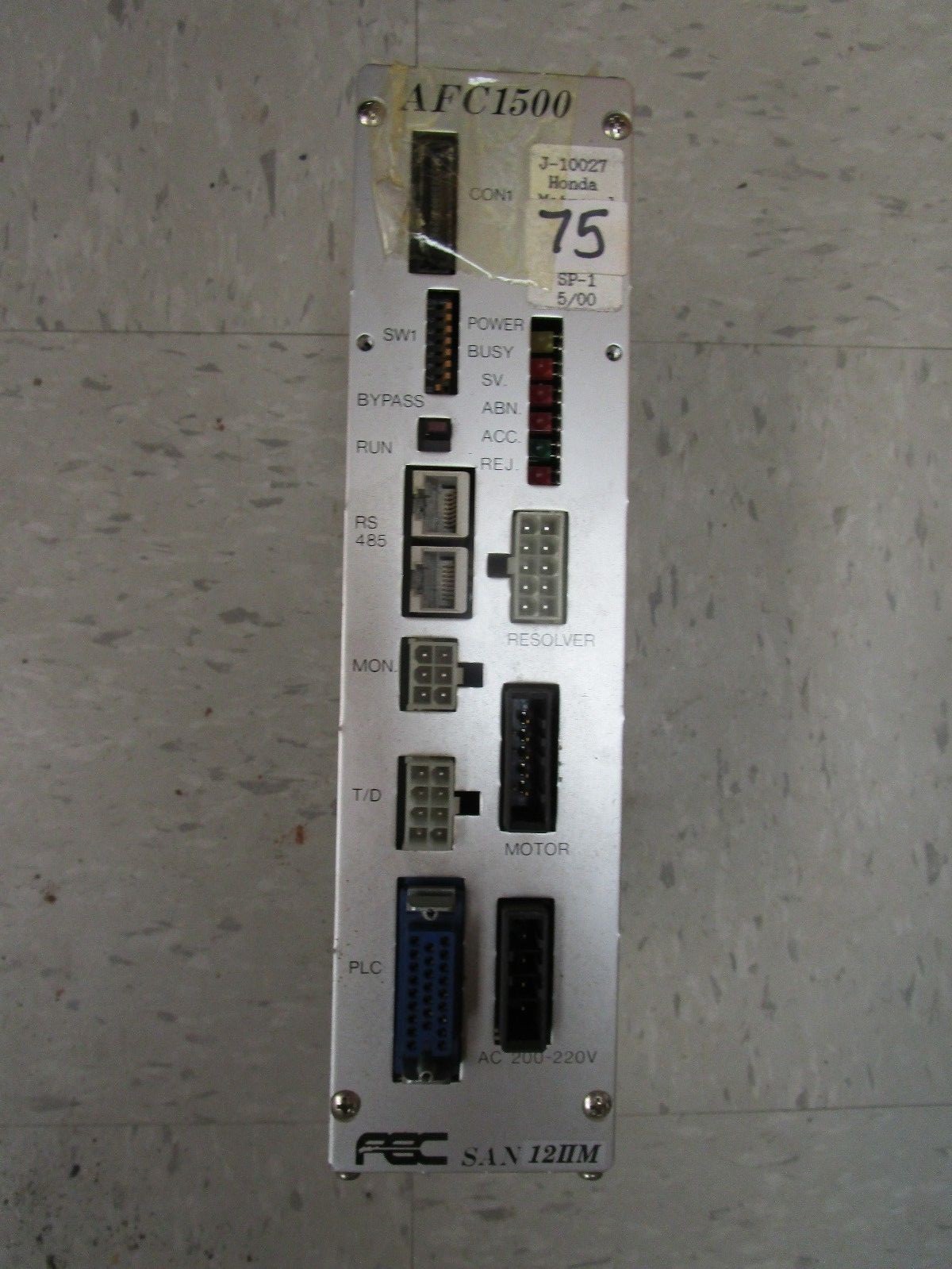 FEC MULTI AXIS CONTROLLER AFC1500 AFC-1500 SAN-12II | eBay