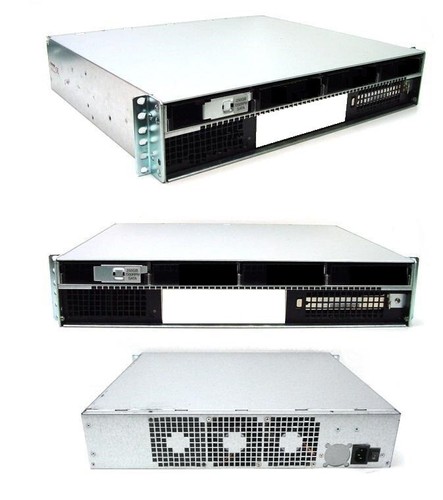 19 2HE Gehäuse Server Rackable Systems mit 1x SATA/SAS Tray + 400 Watt ...