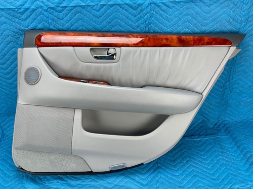 Lexus LS430 Rear Door Interior Trim Panel w/Wood Passenger Ash:LA10 04 ...