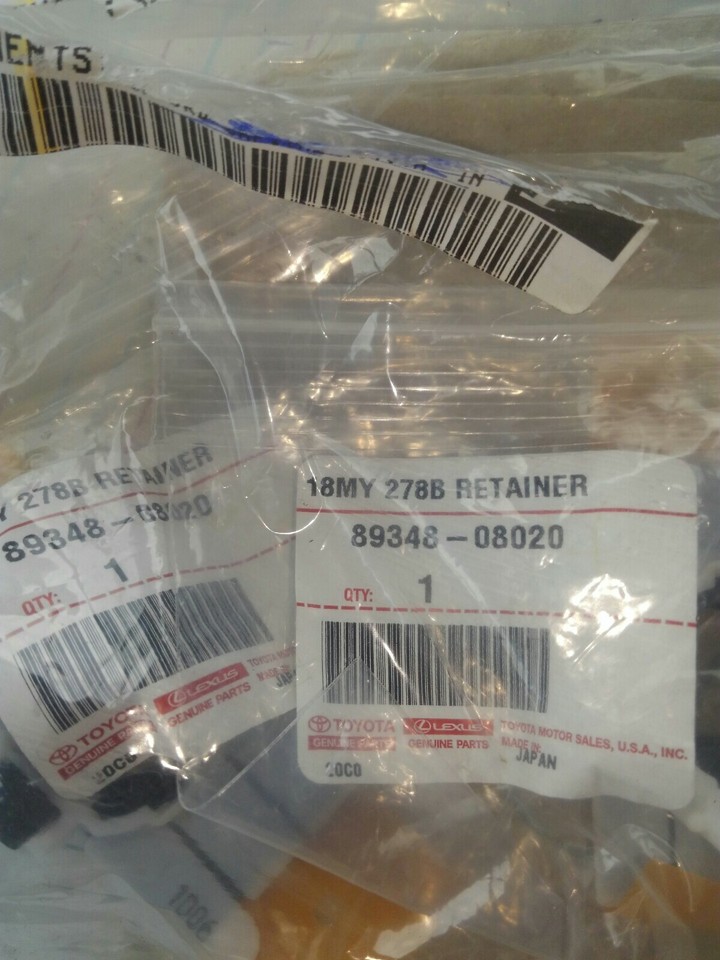 Genuine Toyota Park Sensor Retainer 89348-08020 | eBay