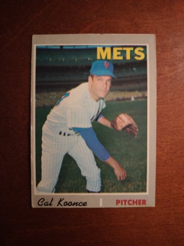 1970 Topps..... Baseball #521 Cal Koonce - New York Mets Gd Oc Read ...