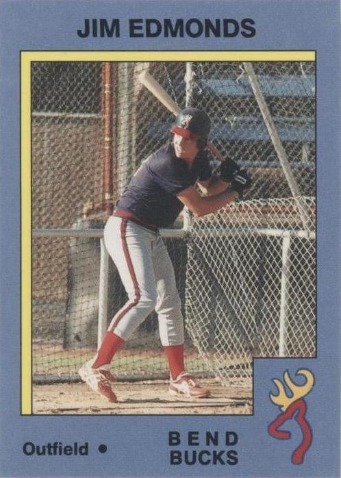 1988 Legoe Bend Bucks - Jim Edmonds #10 (RC) for sale online | eBay