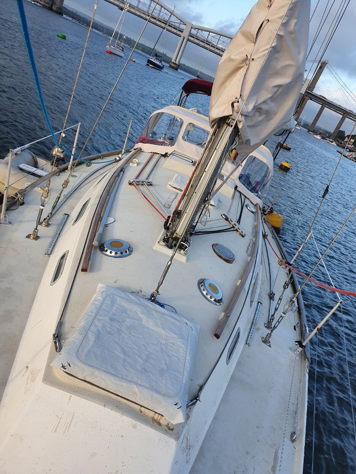 SADLER 34 Sailing Boat Yacht Deep Fin Keel | eBay UK