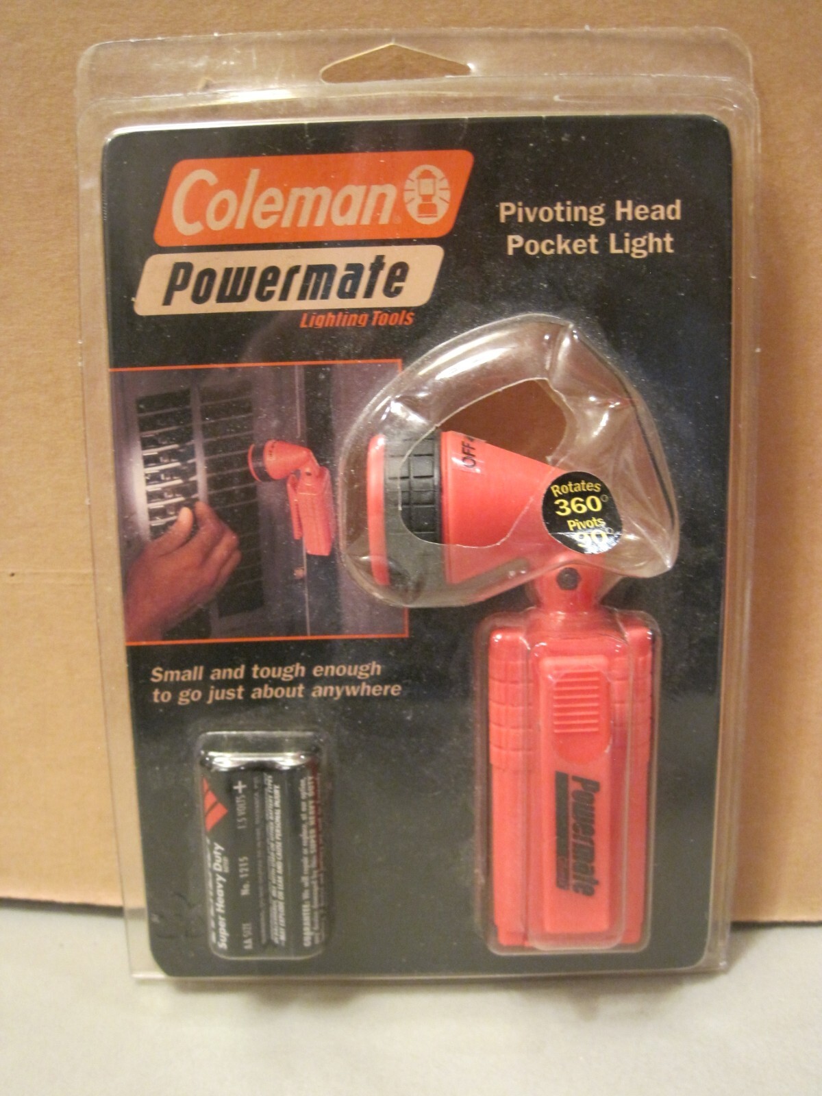 Coleman Powermate Rotates and Pivots Drop Resistant Flashlight | eBay