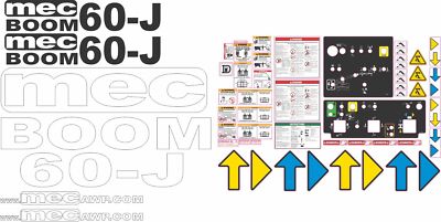 MEC Boom 60-J Aftermarket Decal Kit | eBay