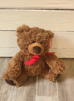 NWT Aurora Coco Bear 10" Plush Stuffed Animal | eBay