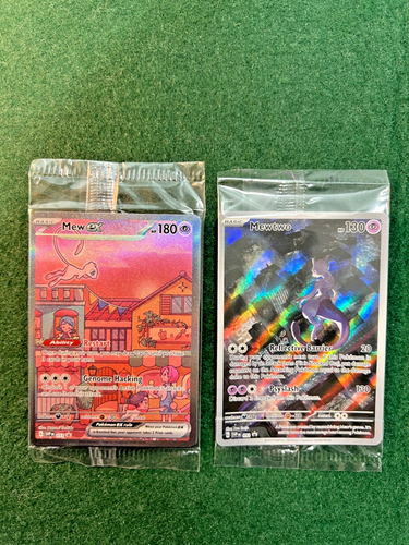 Pokemon Promo Lot- Mew (53)+ Mewtwo(52) Sealed Black Star Promos | eBay