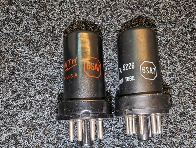 Two 6Sa7 metal tubes | eBay