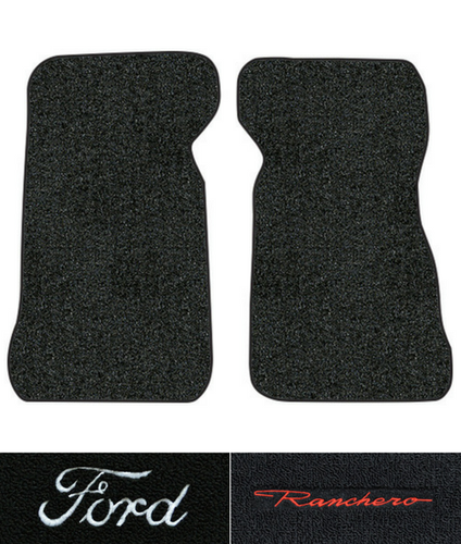 1972-1973 Ford Ranchero Floor Mats - 2pc - Loop | eBay