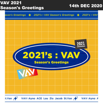 VAV 2021 Season's Greetings Calendar+Book+Card+Etc+Tracking Number | eBay