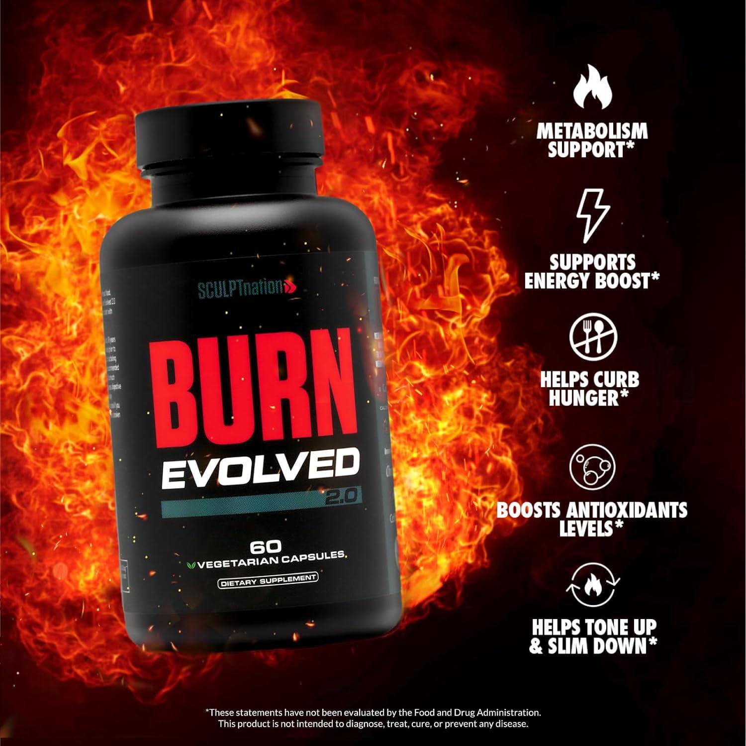 V Shred Burn Thermogenic Fat Burner for Men and Women - Daytime Fat ...