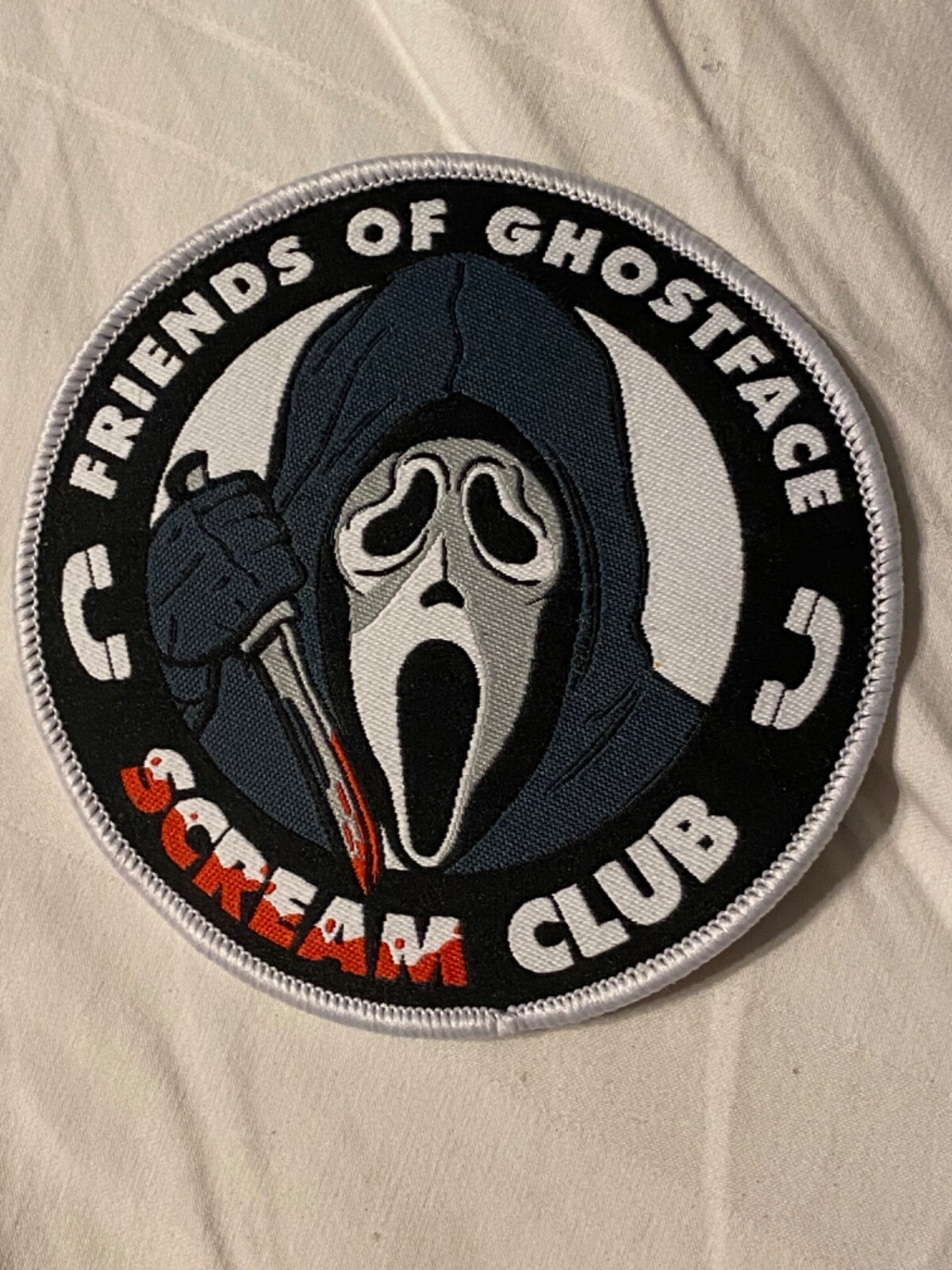 SCREAM GhostFace patch Halloween 2 3 4 5 6 HORROR Movie knife RARE LIMITED | eBay