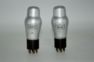 Matched pair AEG Ec Poströhren/Postal tubes (NOS) - TU001029 | eBay