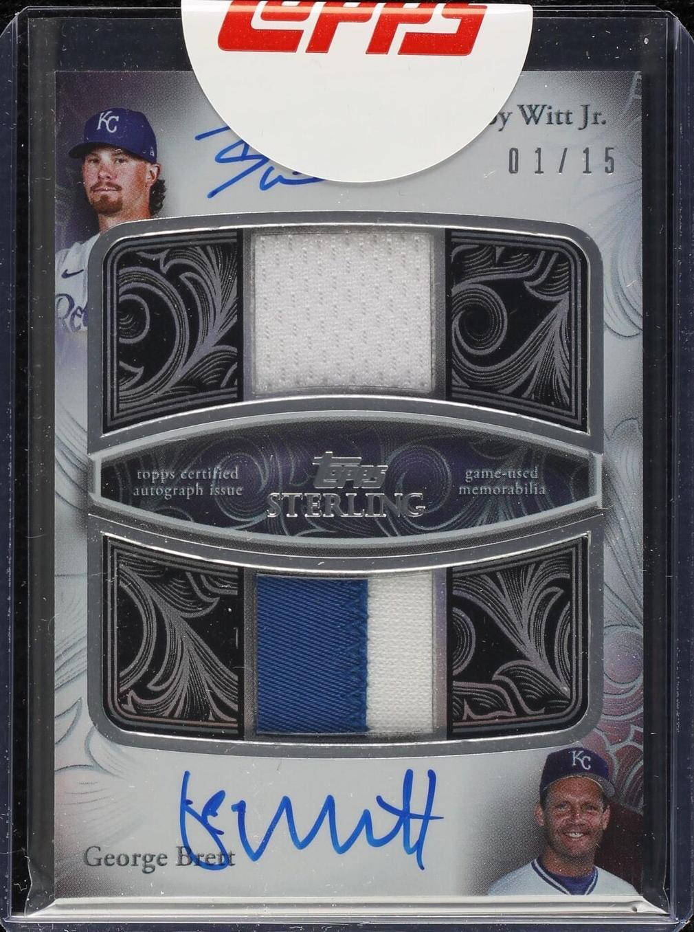 2024 Topps Sterling - Sterling Sets Dual Autograph Relics George Brett ...