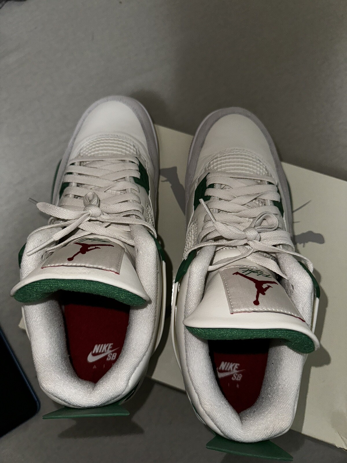 Jordan 4 Retro SP x Nike SB Mid Pine Green Size 13 | eBay