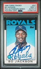 Bo Jackson Rookie Card Value – Updated February 2026