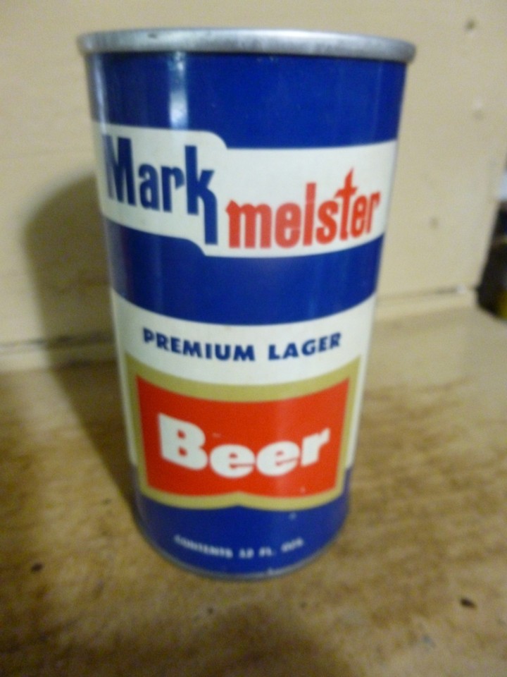 MARK MEISTER WIDE SEAM STEEL BEER CAN -[EMPTY CANS, READ DESC.]- | eBay
