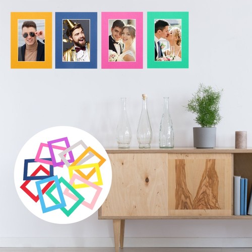 30pcs DIY Cardboard Photo Frames Picture Inserts Holder Cards | eBay