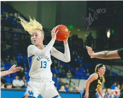 CLARA STRACK Signed 8.5 x 11 Photo Signed REPRINT Basketball KENTUCKY ...