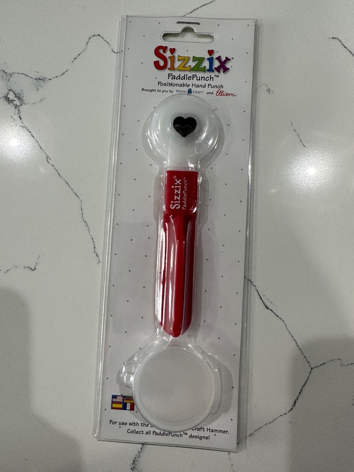 Sizzix Paddle Punch Positionable Hand Punch New & Used Scrapbooking ...