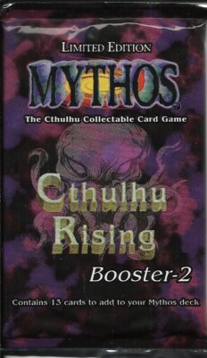 MYTHOS CCG/TCG - CTHULHU RISING BOOSTER PACK | eBay UK