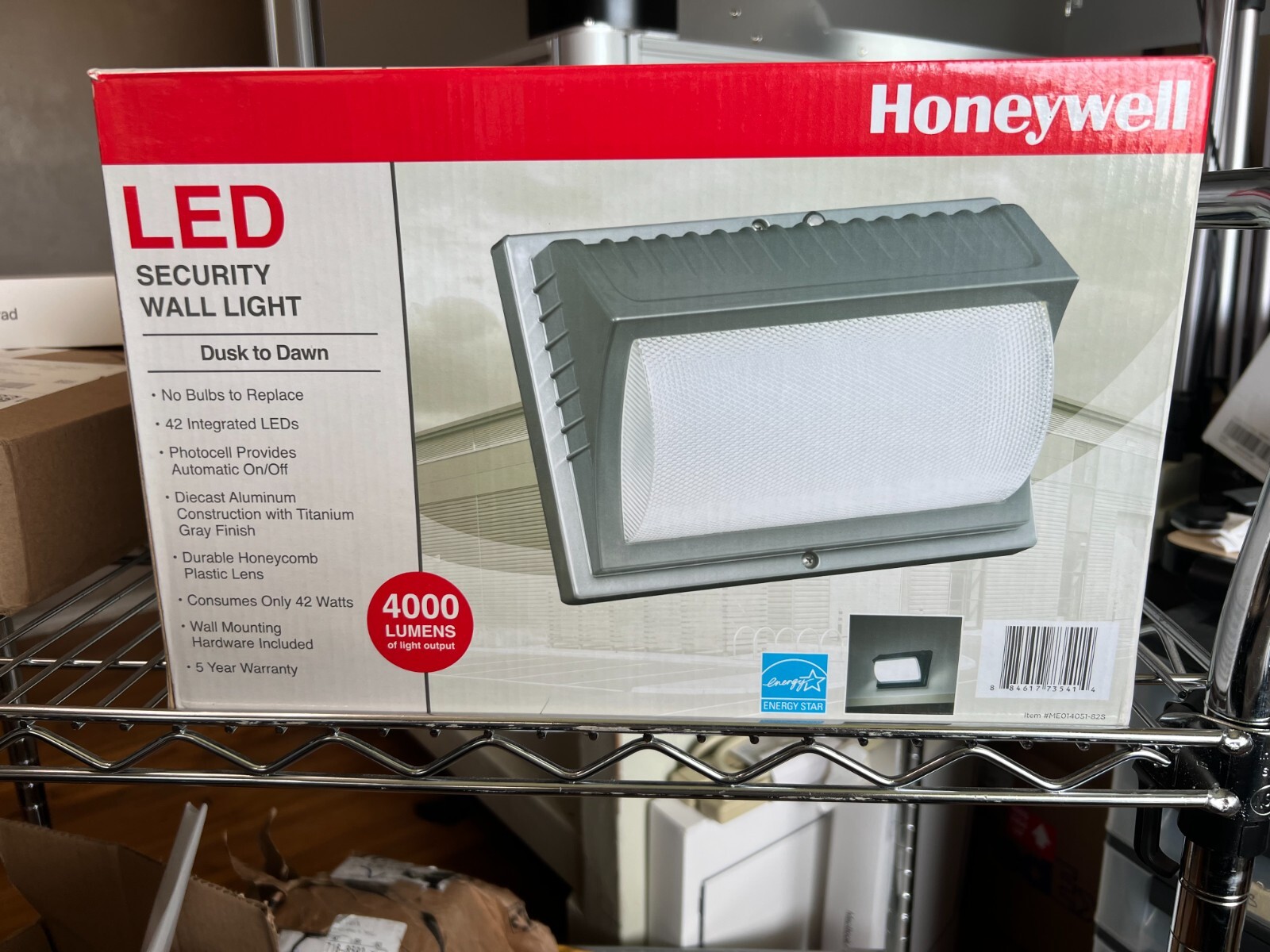 Honeywell LED Security Light, 4000 Lumen, ME014051-82 | eBay