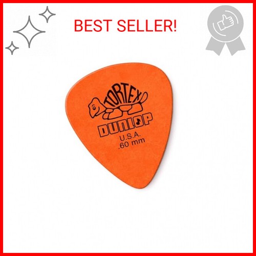 Dunlop Tortex Standard .60mm Orange Guitar Pick, 12 Pack | eBay