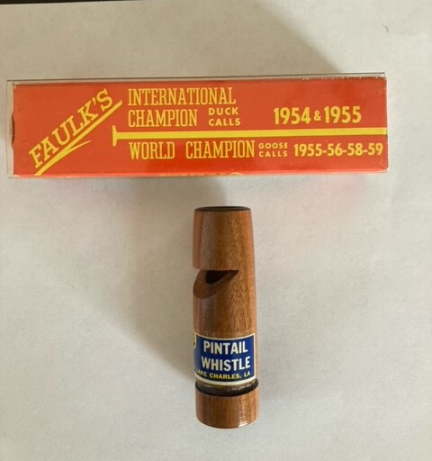 Vintage Faulk's Pintail Whistle Duck Call New in the Box Unused | eBay